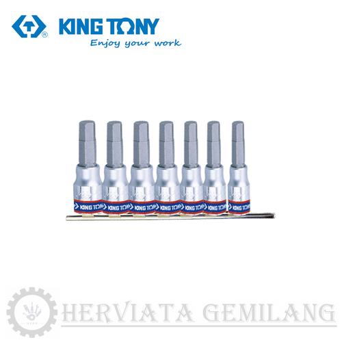 Jual KING TONY 2127PR 1/4" Hexagon Bit Socket Set 7 pcs with Socket ...