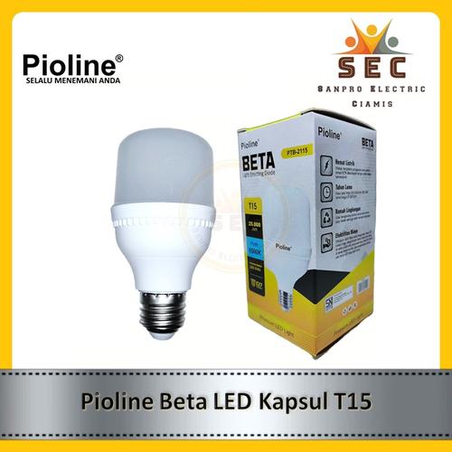 Jual Lampu Pioline LED Kapsul Beta 15 Watt T15 kualitas bagus SNI E27 ...