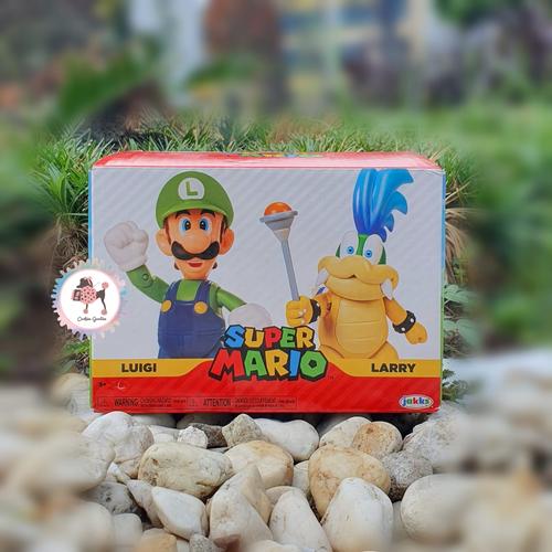 Jual Super Mario Nintendo Action Figure 2pack - Luigi Vs Larry - Kota ...