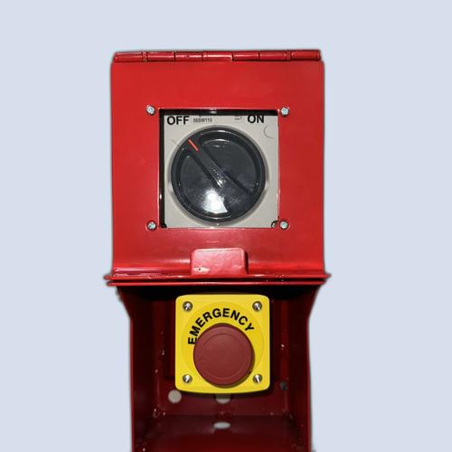 Jual Loto Box Heavy Duty 2 System , Emergency stop, Padlock Red - Kota ...