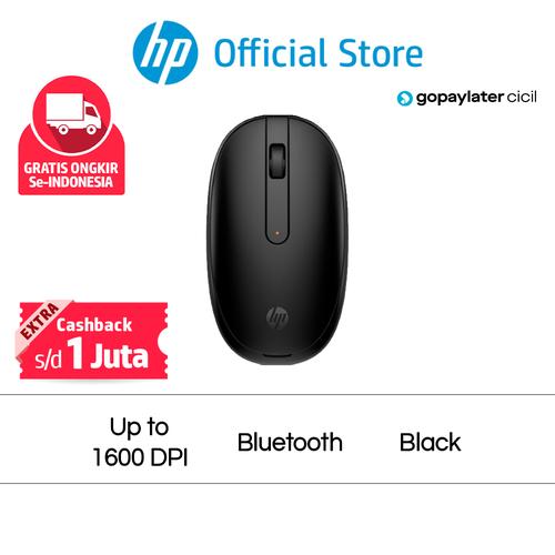 Promo Mouse Bluetooth HP 240 Black Windows 11 Windows 10 macOS - Hitam ...