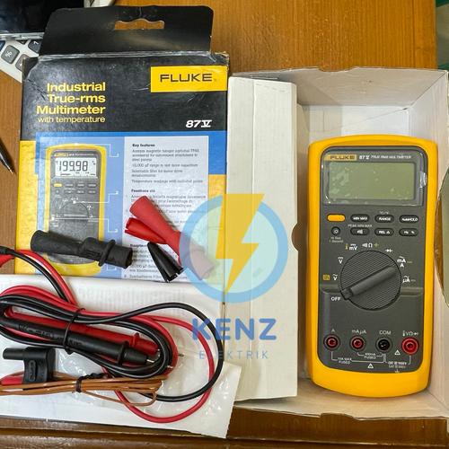 Jual Fluke 87v industrial multimeter True RMS best seller 87-5 fluke ...
