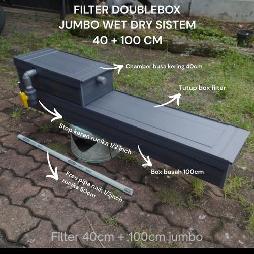 Jual filter talang aquarium akuarium kolam wet dry jumbo doblebox 100 ... Jual filter talang aquarium akuarium kolam wet dry jumbo doblebox 100 ...