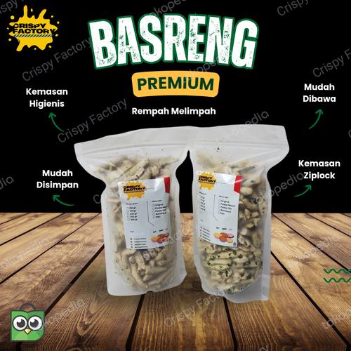 Jual Basreng Premium Asli Bandung 250 gr Crispy Factory - Pedas Level 1 ...