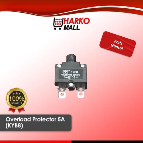 Jual Overload Protector 5A 5 Ampere Switch Push Button Circuit Breaker ...