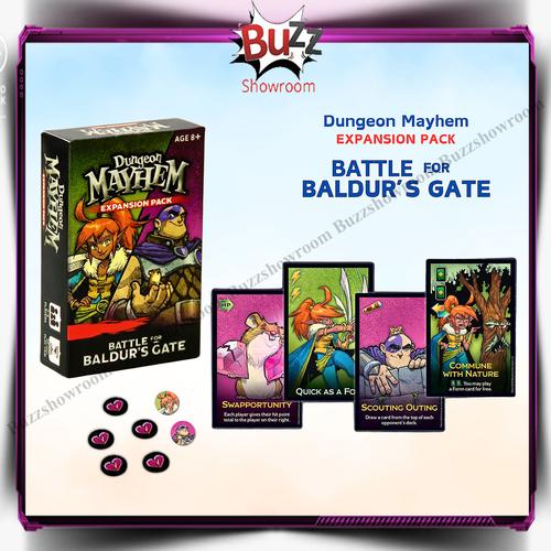 Jual Dungeon Mayhem Battle For Baldur's Gate Expansion Pack Card Game - Jakarta Barat ...