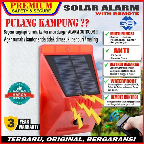 Jual Solar Alarm / Kantor / Pabrik / Kebun / Peternakan / Solar Remote ...
