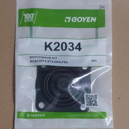 Jual Goyen Diaphragm Kit M1204B RCA/CA20 K2000 Nitrile/Nylon K2034 ...