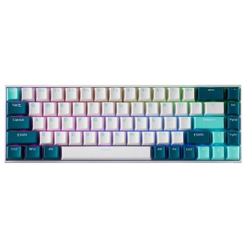 Jual TECWARE B68+ WHITE RGB GATERON YELLOW WIRELESS GAMING KEYBOARD ...