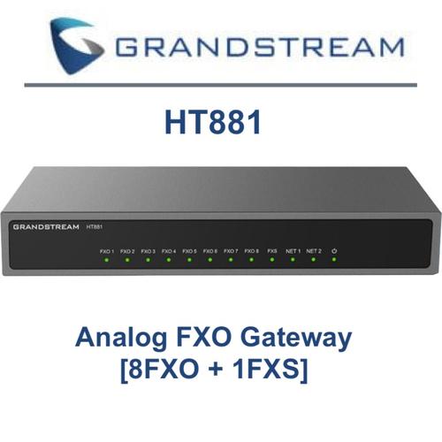 Jual Grandstream HT881 - 8FXO Analog VoIP Gateway (8FXO, 1FXS) - Kab ...