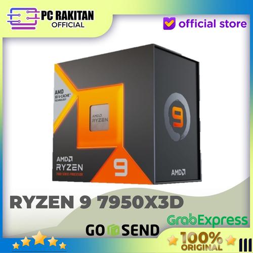 Promo Processor AMD Ryzen 9 7950X3D (Socket AM5 ,16 Core 32 Threads) Cicil 0% 3x - Jakarta Utara ...