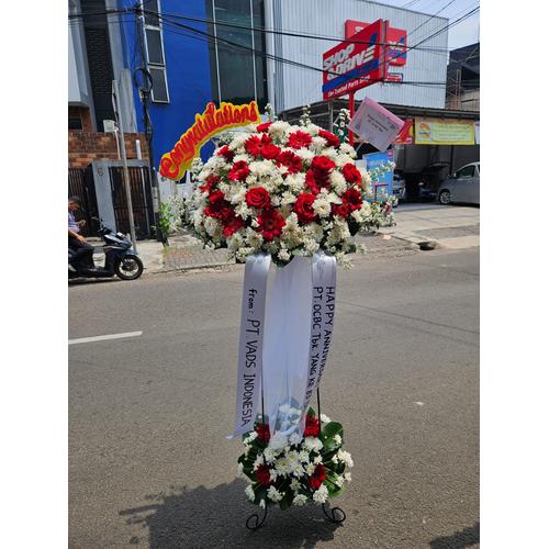 Jual STANDING MERAH PUTIH - STANDING FLOWER MERAH - STANDING FLOWER ...
