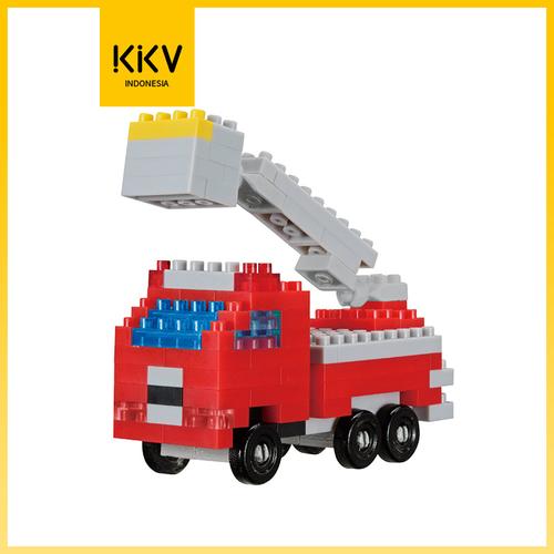 Promo OHSOME Jike Blocks / Mainan Bricks Balok Susun - Mobil Pemadam ...