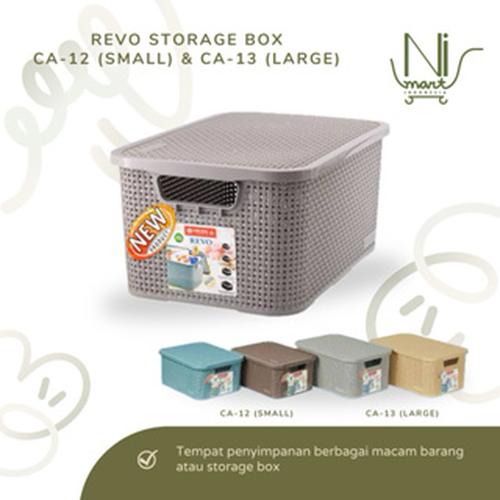 Jual BOX PENYIMPANAN SERBAGUNA || Lion Star CA-13 Revo Storage Box 10L ...
