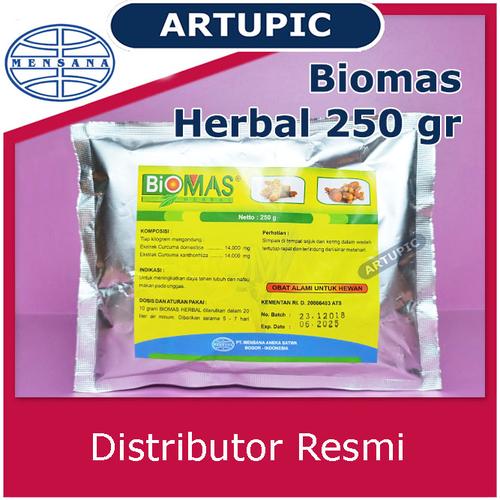 Jual Biomas Herbal 250 gram Nafsu Makan Daya Tahan Tubuh Unggas Ayam ...