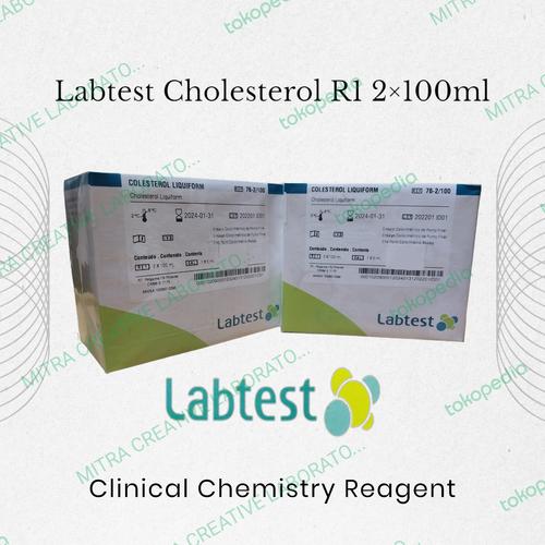 Jual Labtest cholesterol 200ml reagen kimia | Clinical chemistry ...