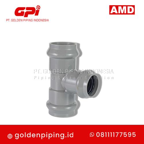 Jual Tee PVC Rubber Ring Joint / RRJ - 75 mm - Kota Tangerang Selatan ...