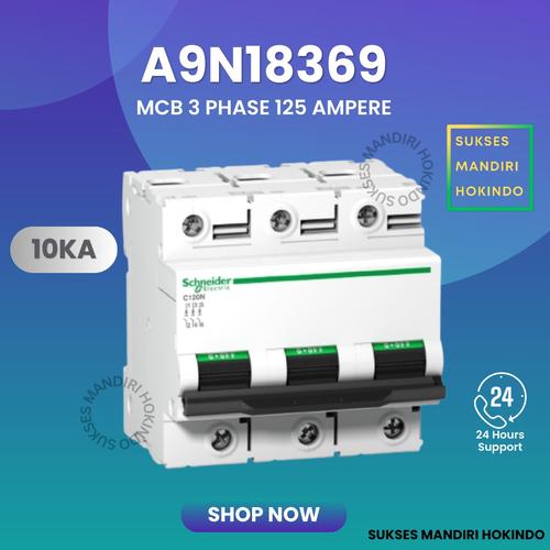 Promo MCB 3 Phase 125 Ampere C120N 10kA Schneider 3P 125A Original SNI - Jakarta Pusat - Sukses ...