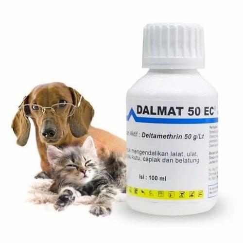 Jual Dalmat 50 Ec 100 ml - Ampuh Basmi Kutu Kucing - Obat Mandi Kutu ...