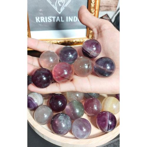 Jual Natural Candy Fluorite 27-30mm Sphere (Harga pep pcs) - Jakarta ...