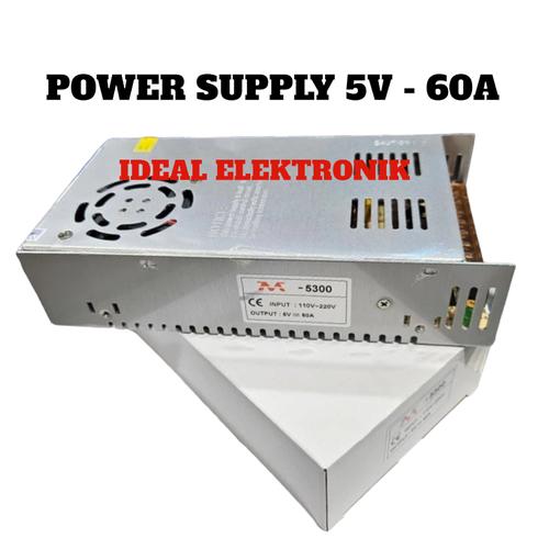 Jual POWER SUPPLY 5V 60A / PSU 5 Volt 60 Ampere SWITCHING - Jakarta ...