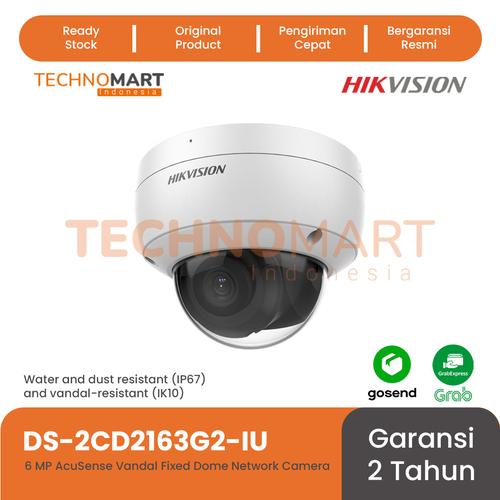 Jual DS-2CD2163G2-IU - HIKVISION IP CAMERA 6MP ACUSENSE FIXED DOME CAMERA - Jakarta Barat ...