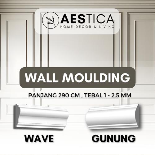 Jual Wall Moulding Lis Siku List PVC Dekorasi Dinding Rumah | AESTICA ...