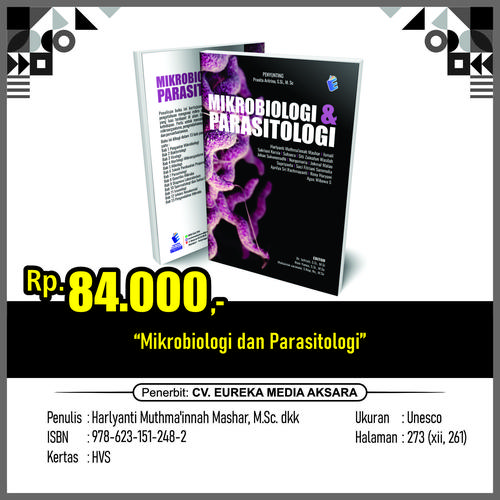 Jual Mikrobiologi dan Parasitologi - Kab. Banyumas - Penerbit Eureka | Tokopedia