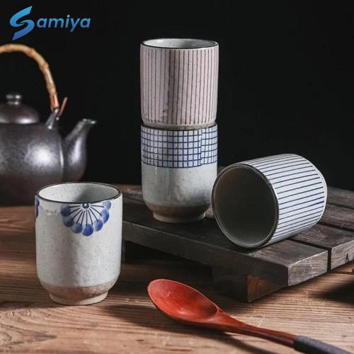 Jual Japanese ceramic coffee tea cup 220ml pottery handmade gelas ...