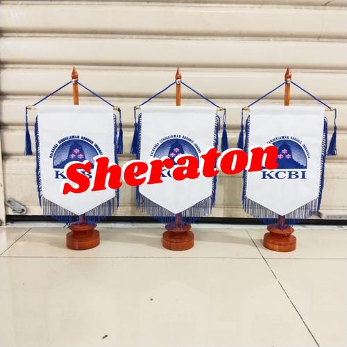 Jual custom bendera vandel meja+tiang kayu vandel - Jakarta Pusat ...