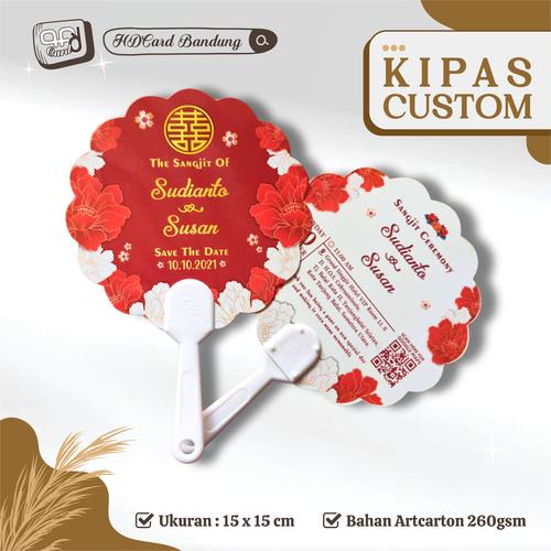 Jual KIPAS COSTUM UNDANGAN KIPAS SOUVENIR KIPAS HANDFAN KPOP KIPAS ...
