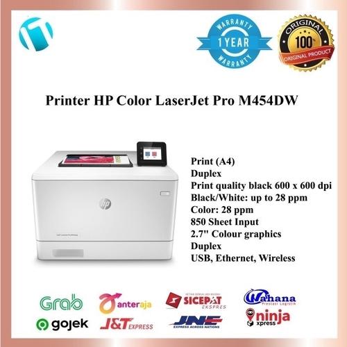 Jual Printer HP Color LaserJet Pro M454DW - Garansi Resmi M-454DW ...