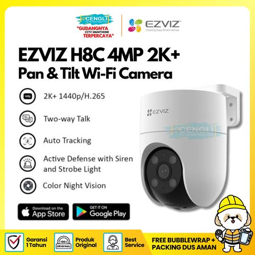 Promo Ezviz H8C 4MP 2K+ Outdoor CCTV Pan & Tilt Wifi IP Camera Auto ...
