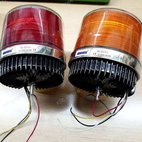 Jual Rotary lamp 4.5" flashing N5111 water proof multi volt 12vdc ...