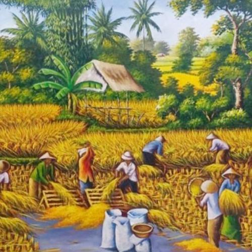 Promo Lukisan Panen Kemakmuran: Simbol Kesejahteraan dan Berkat - Kab ...