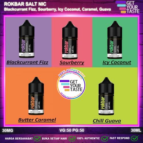 Jual Liquid ROKBAR Salt Nic 30ML Saltnic by Rokbar Co - Blckcrrnt Fiz ...