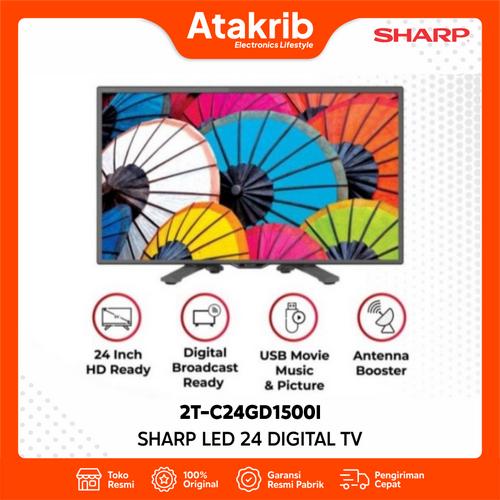 Promo SHARP LED 24 2T-C24GD1500I Digital TV Cicil 0% 3x - Kab. Sleman ...