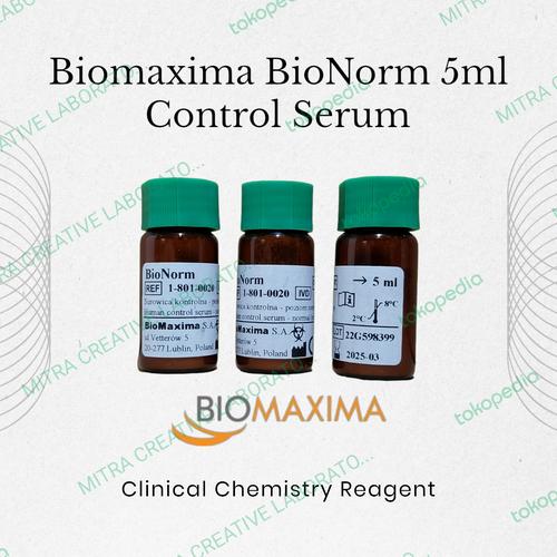 Jual Biomaxima Bionorm 5ml reagen kimia | Control Serum Normal - Kab ...