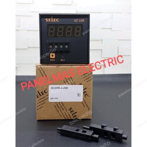 Jual Terjangkau Selec Xc22B-4 Counter With Setpoint Relay Kontrol Rate ...