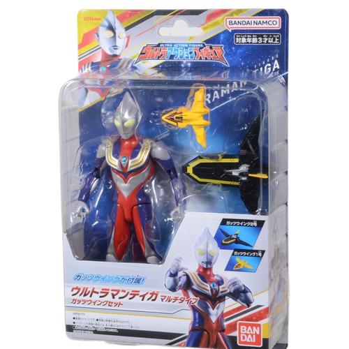 Jual Bandai Ultra Action Figure Ultraman Tiga Multi Type Guts Wing Set ...