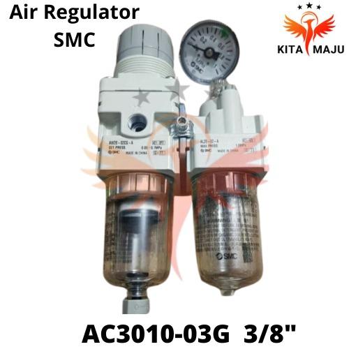 Jual Air Filter Regulator Lubricator SMC AC30-03G 3/8" - Jakarta Barat ...
