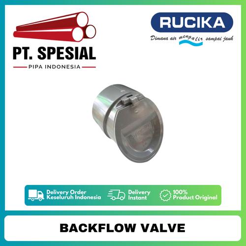 Jual Rucika Backflow Valve PVC Rucika - 3" - Jakarta Barat - PT ...
