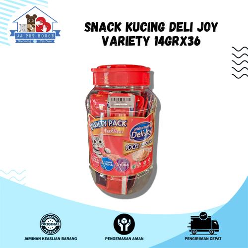 Jual SNACK KUCING DELI JOY VARIETY 14GRX36 - Kota Denpasar - JJ PET ...