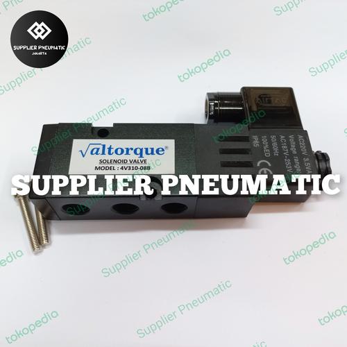 Jual SOLENOID VALVE NAMUR VALTORQUE 4V310-08B PORT 1/4" AC220V / DC24V ...