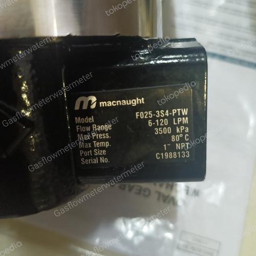 Jual Flow Meter Macnaught Model F025-3S4-PTW Size 1 Inch - Jakarta ...