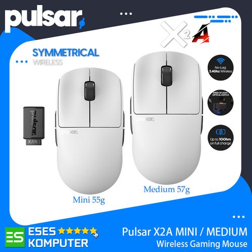 Promo Mouse Pulsar X2A / X2 A Wireless MINI / MEDIUM Size 1 Size 2 ...