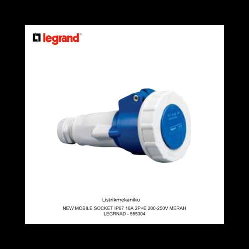 Jual Legrand P17 Mobile Socket 16A 2P+E 200/250V Ip67 - 555304 ...