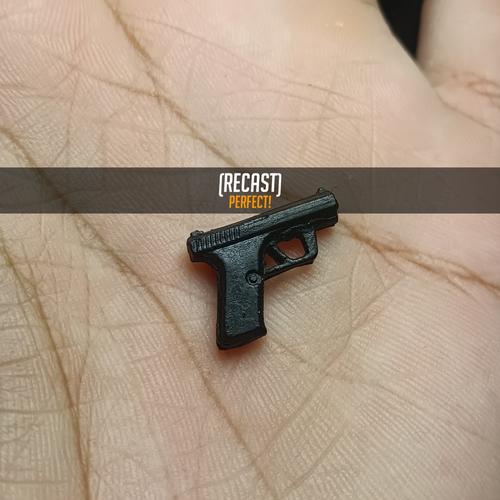 Jual little armory weapon Pistol Recast Skala 1/12Kitbash figma,shf ...