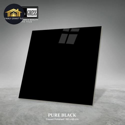 Jual GRANIT LANTAI 60X60 HITAM POLOS KW 1 BY VALENTINO GRESS - Kab ...