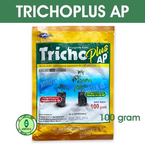 Jual TRICHOPLUS AP 100 gram Fungisida Alami Trichoderma Obat Layu ...